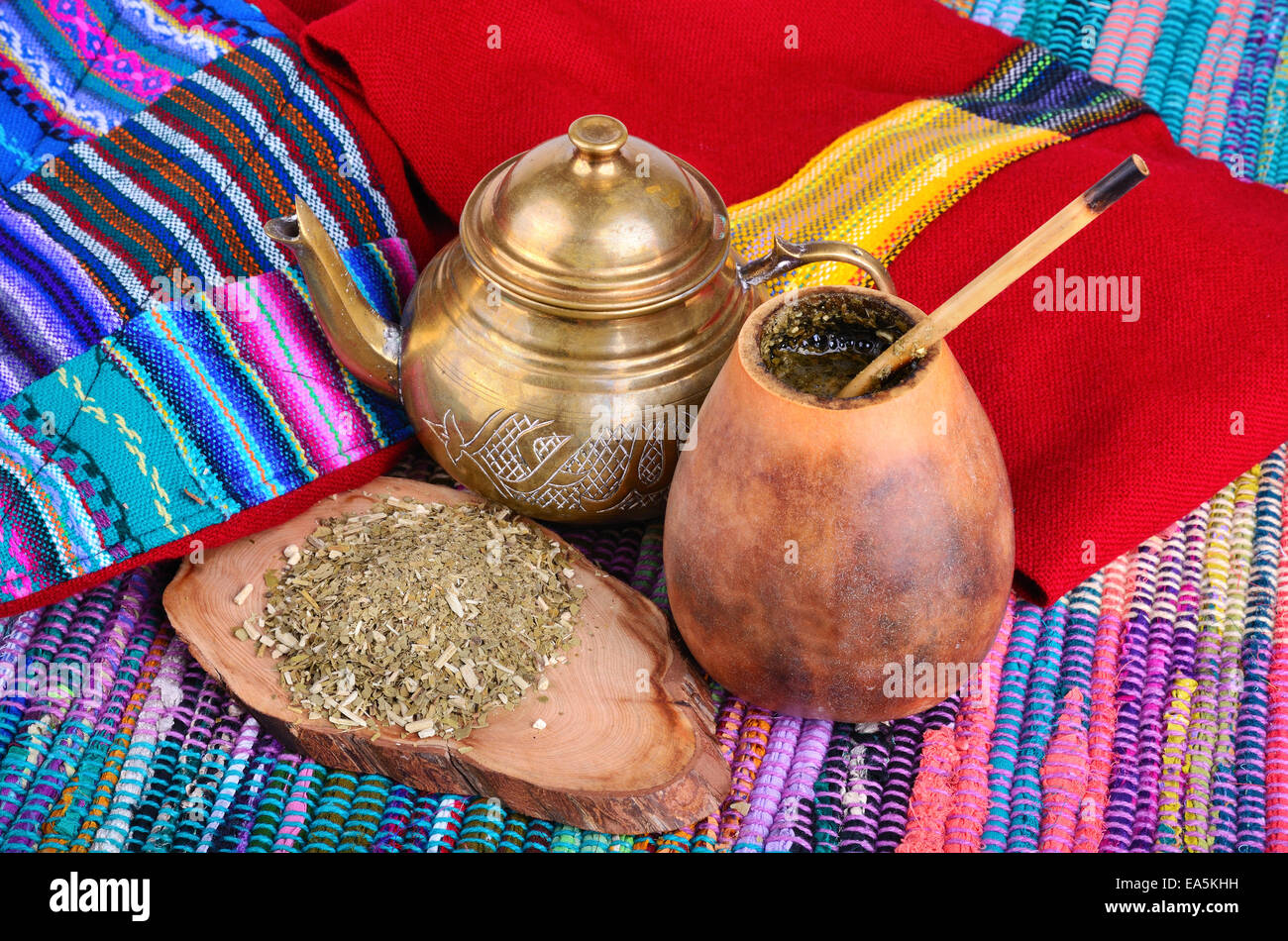 Yerba mate leaves in hi-res stock photography and images - Alamy