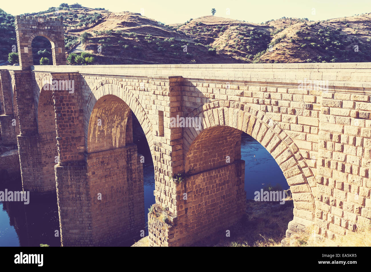 Bridge in Spain Stock Photo - Alamy