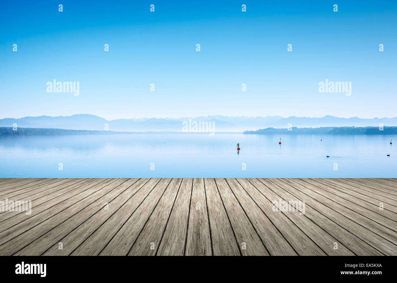 Starnberg Lake in Germany Stock Photo - Alamy