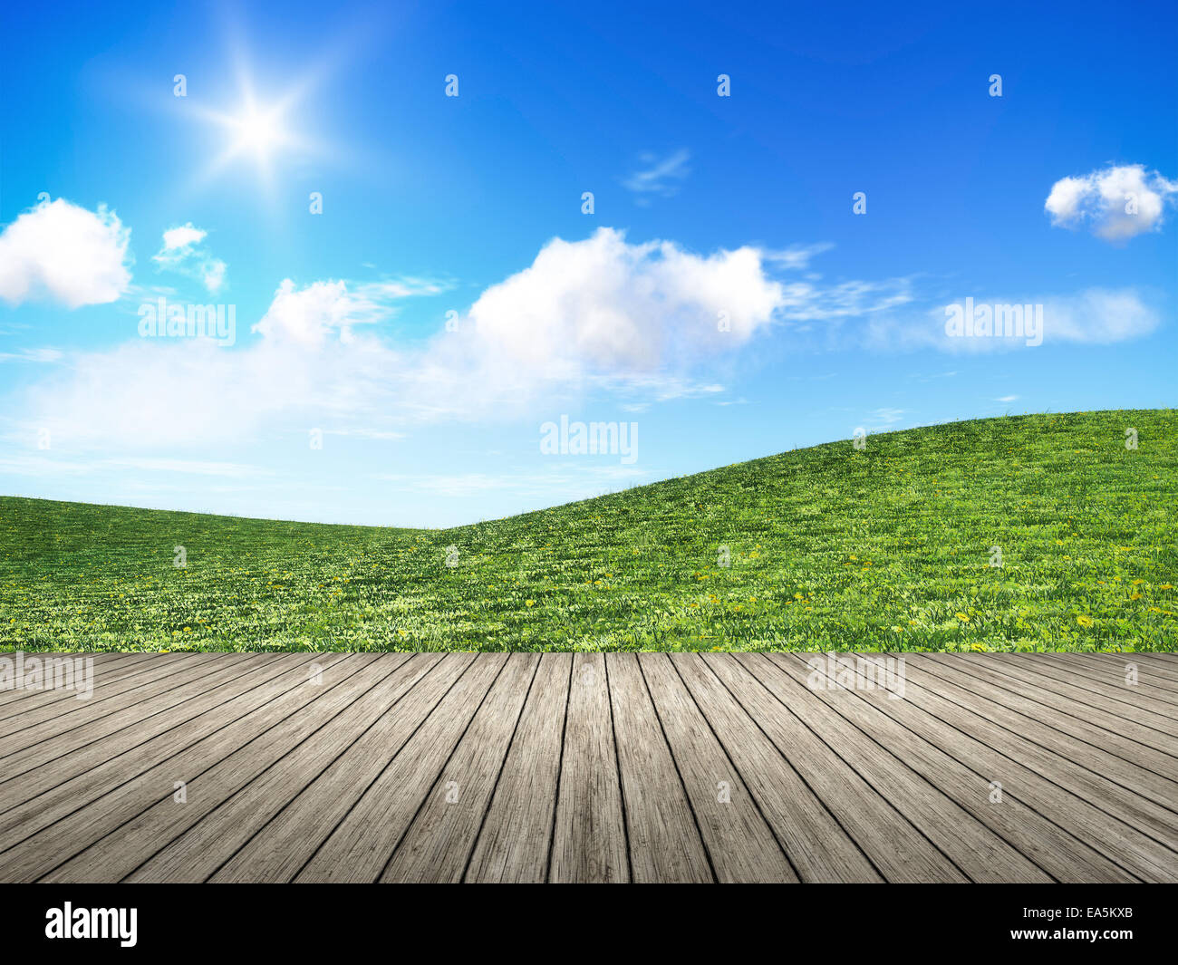 bright day in nature Stock Photo - Alamy
