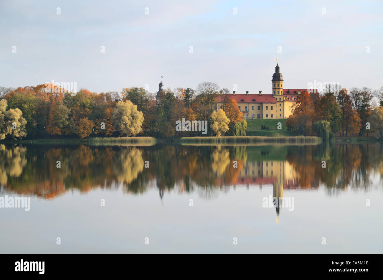 Radziwill palace in Nesvizh Stock Photo - Alamy