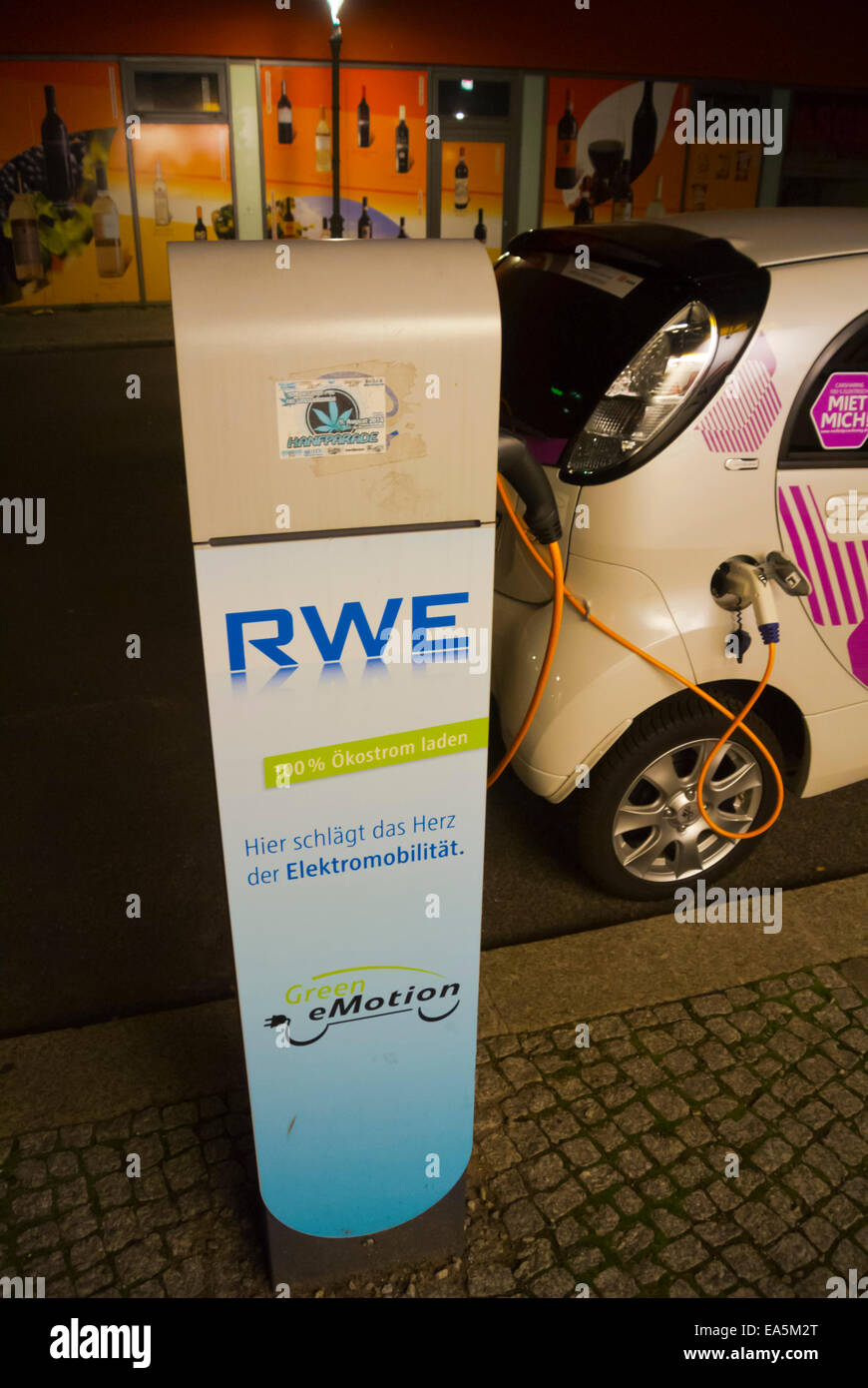 Electric car charging point germany hi-res stock photography and images ...