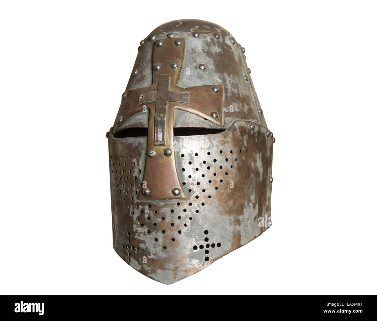 Knights helmet hi-res stock photography and images - Alamy