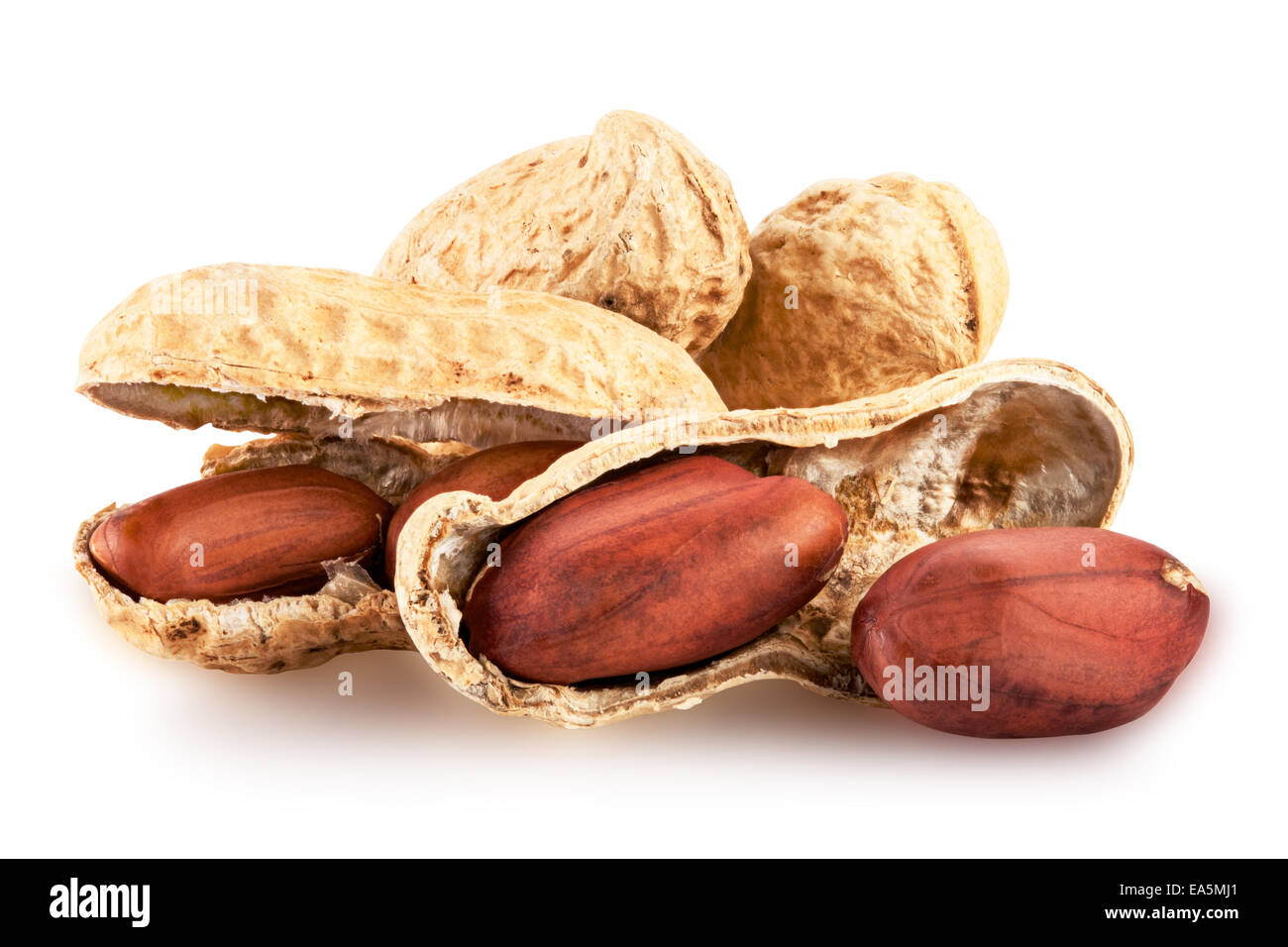 Cracked open peanuts shell hi-res stock photography and images - Alamy