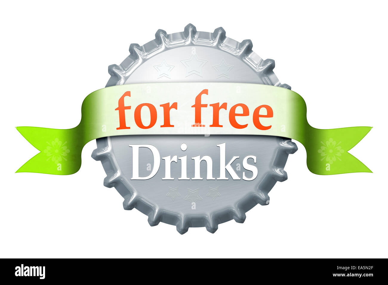 for free bottle cap Stock Photo - Alamy