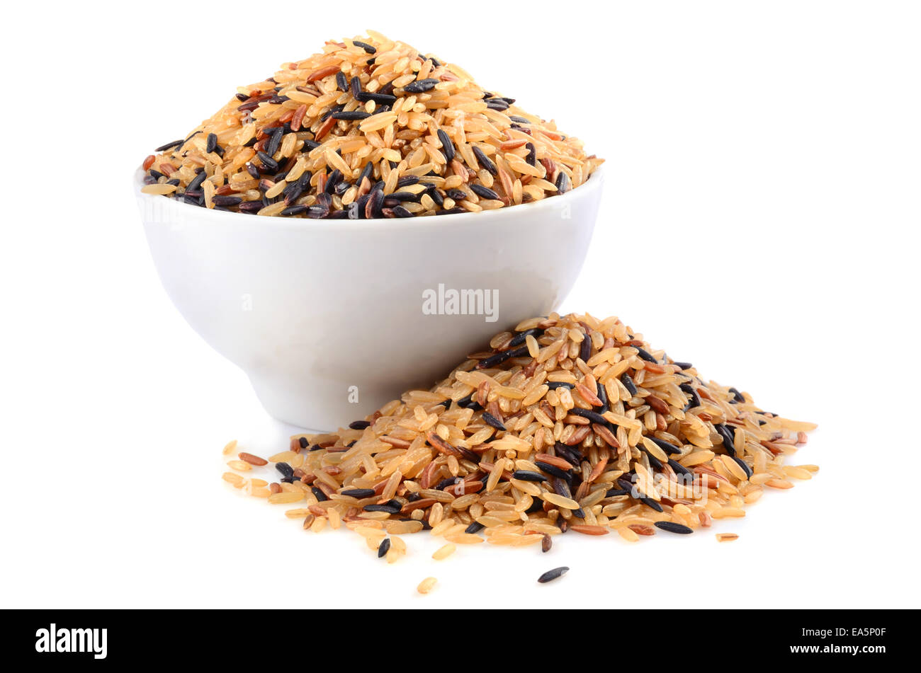 Cup of rice Cut Out Stock Images & Pictures - Alamy