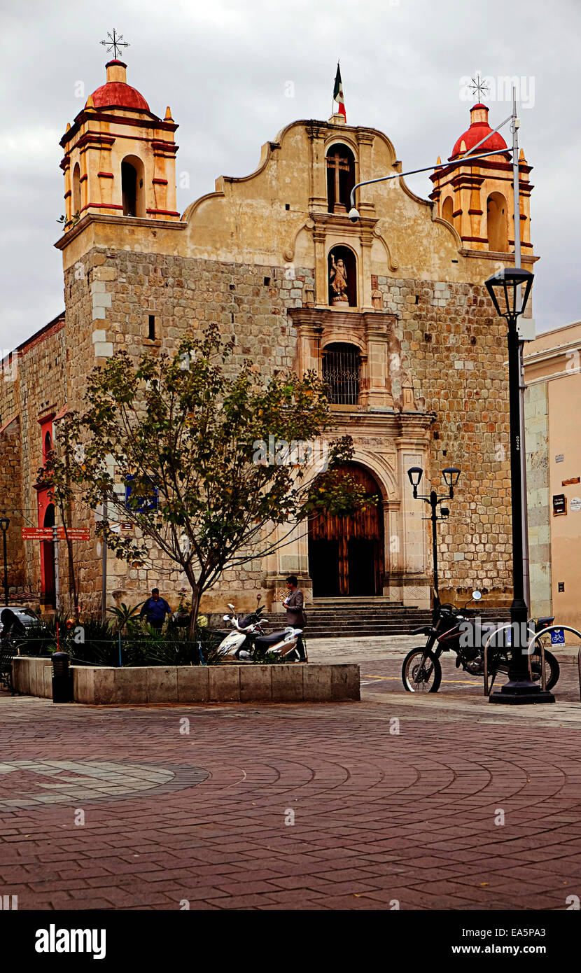 Mexican Architecture and interiors, Oaxaca City Mexico Stock Photo - Alamy