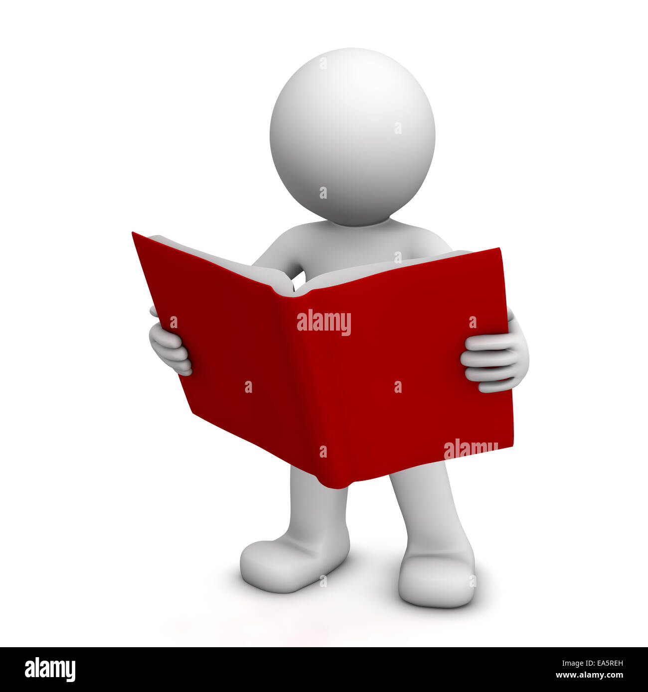 3d Little Human Character Red High Resolution Stock Photography and ...