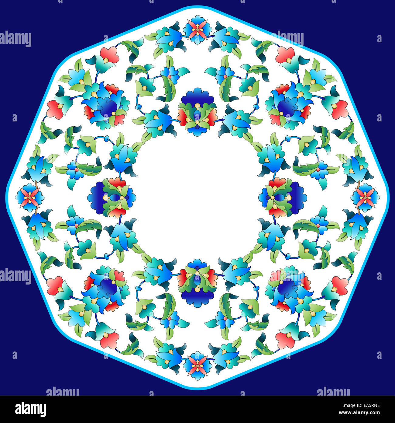 Ottoman motifs design series sixty two Stock Photo - Alamy