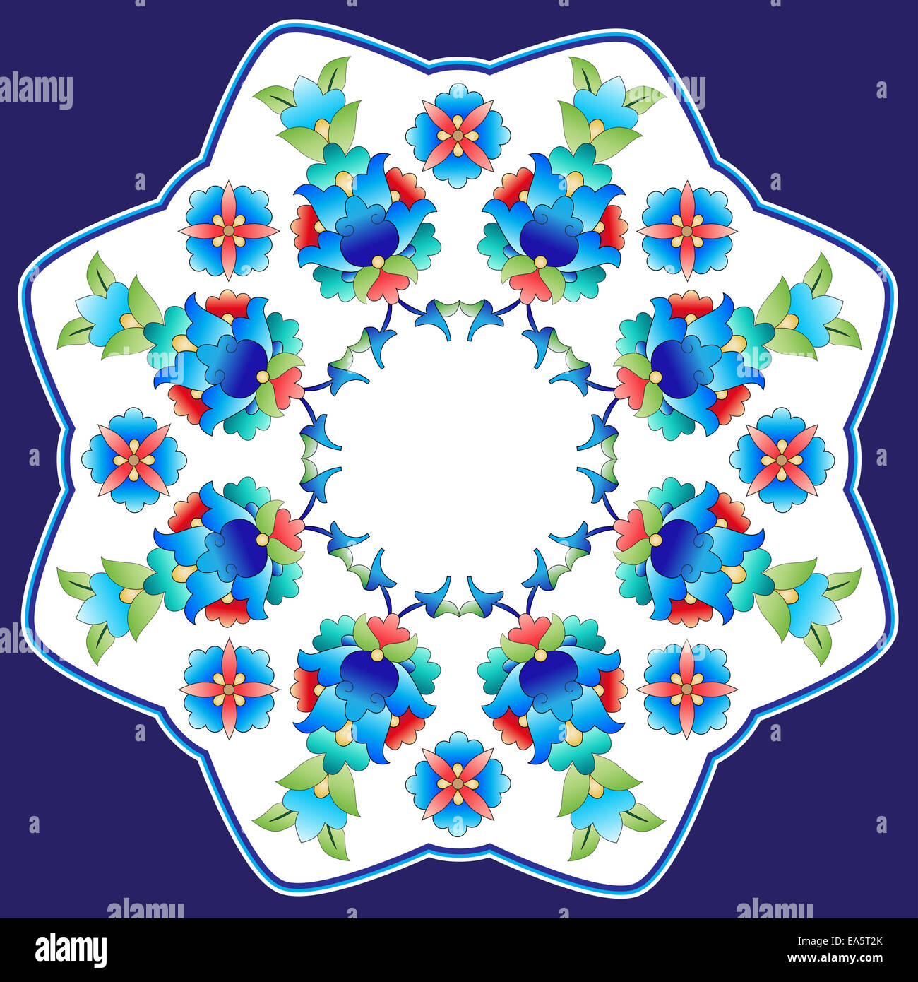 Ottoman motifs design series sixty six Stock Photo - Alamy