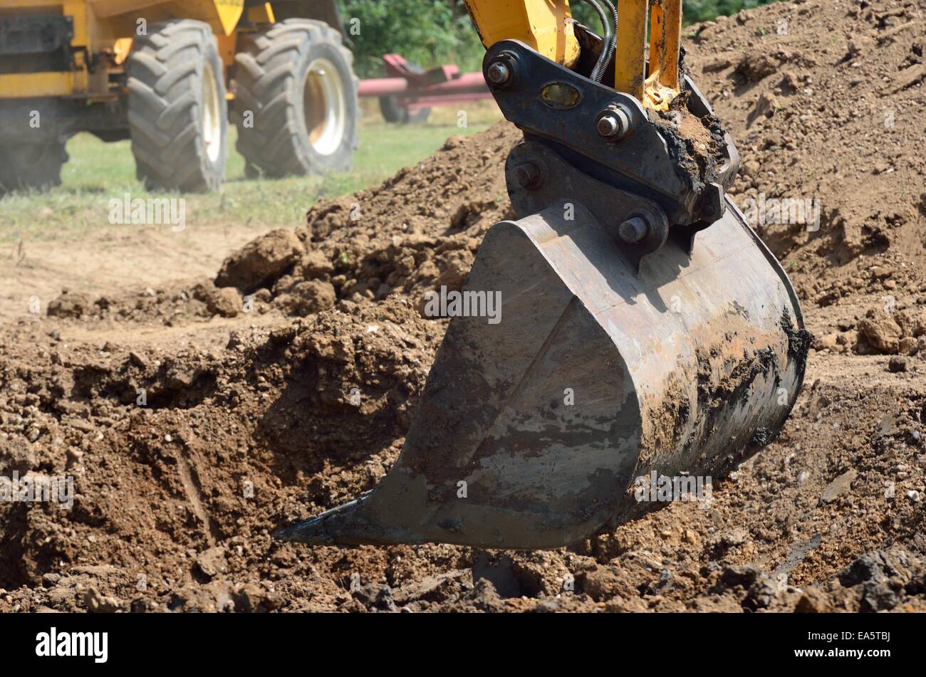 close up of mechanical shovel Stock Photo: 75116934 - Alamy