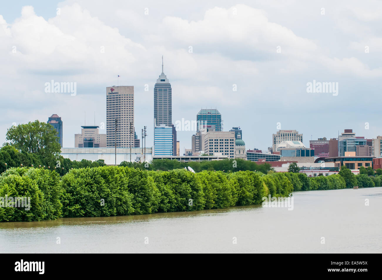 Indianapolis skyline hi-res stock photography and images - Alamy