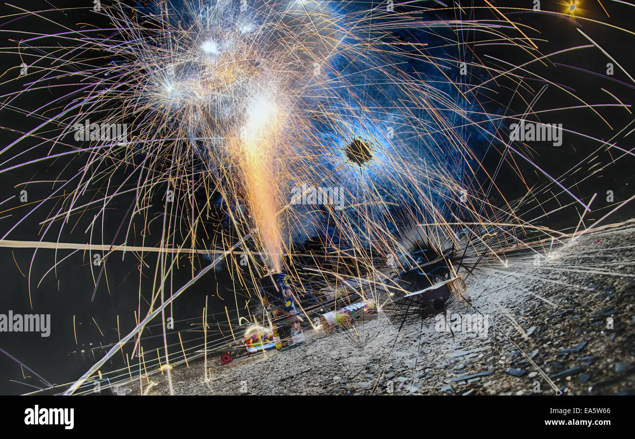 Home firework display hi-res stock photography and images - Alamy