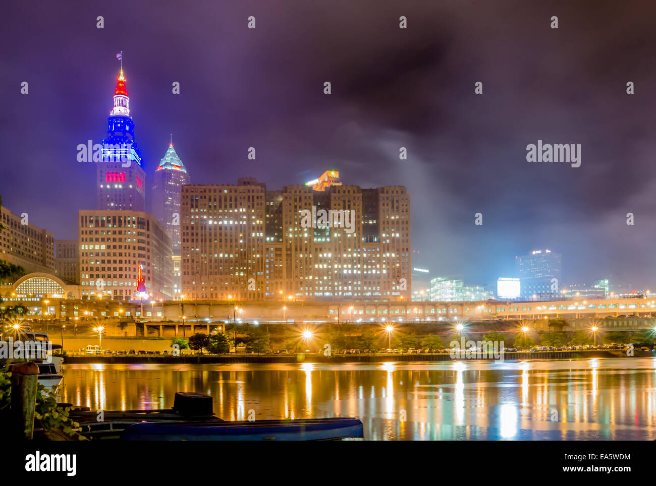 Cleveland ohio scenic cloudy hi-res stock photography and images - Alamy