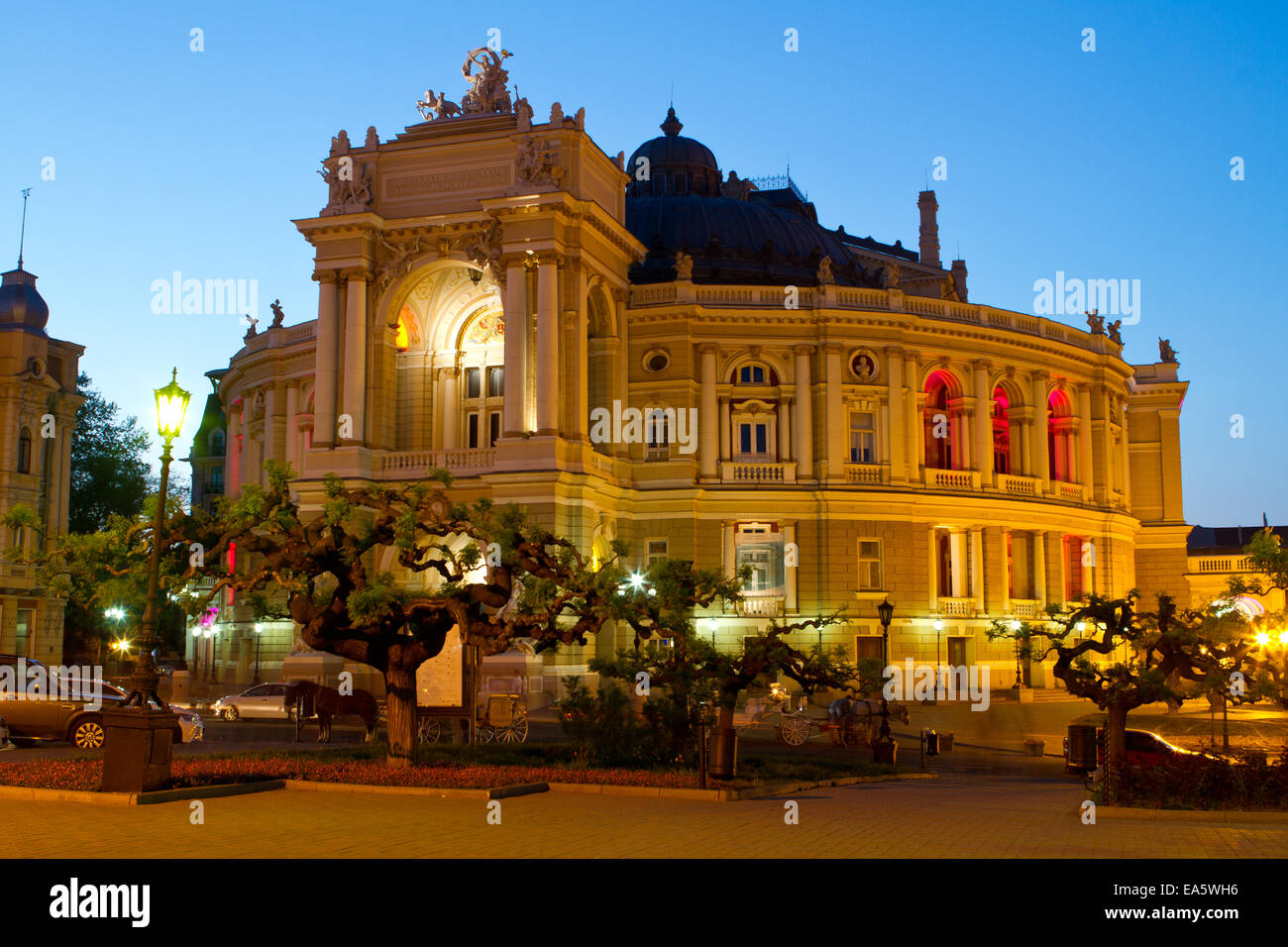 Odessa Opera and Ballet Theater Stock Photo - Alamy