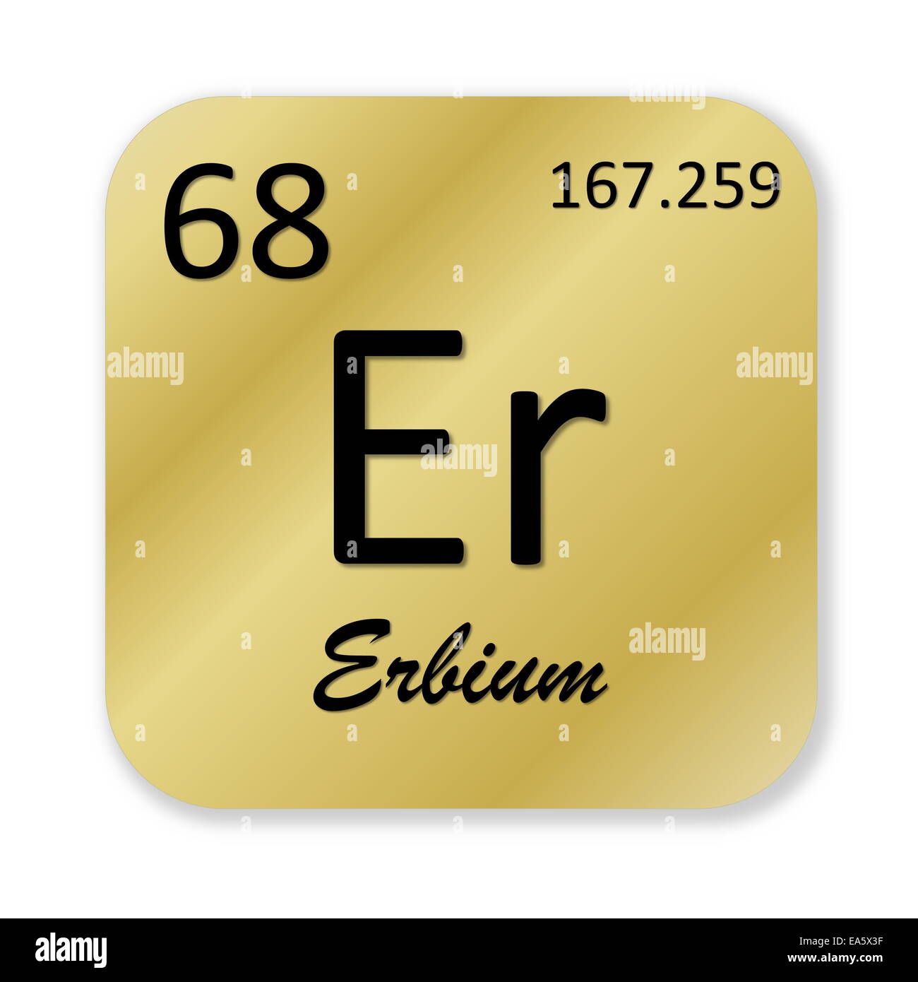 Erbium atom hi-res stock photography and images - Alamy