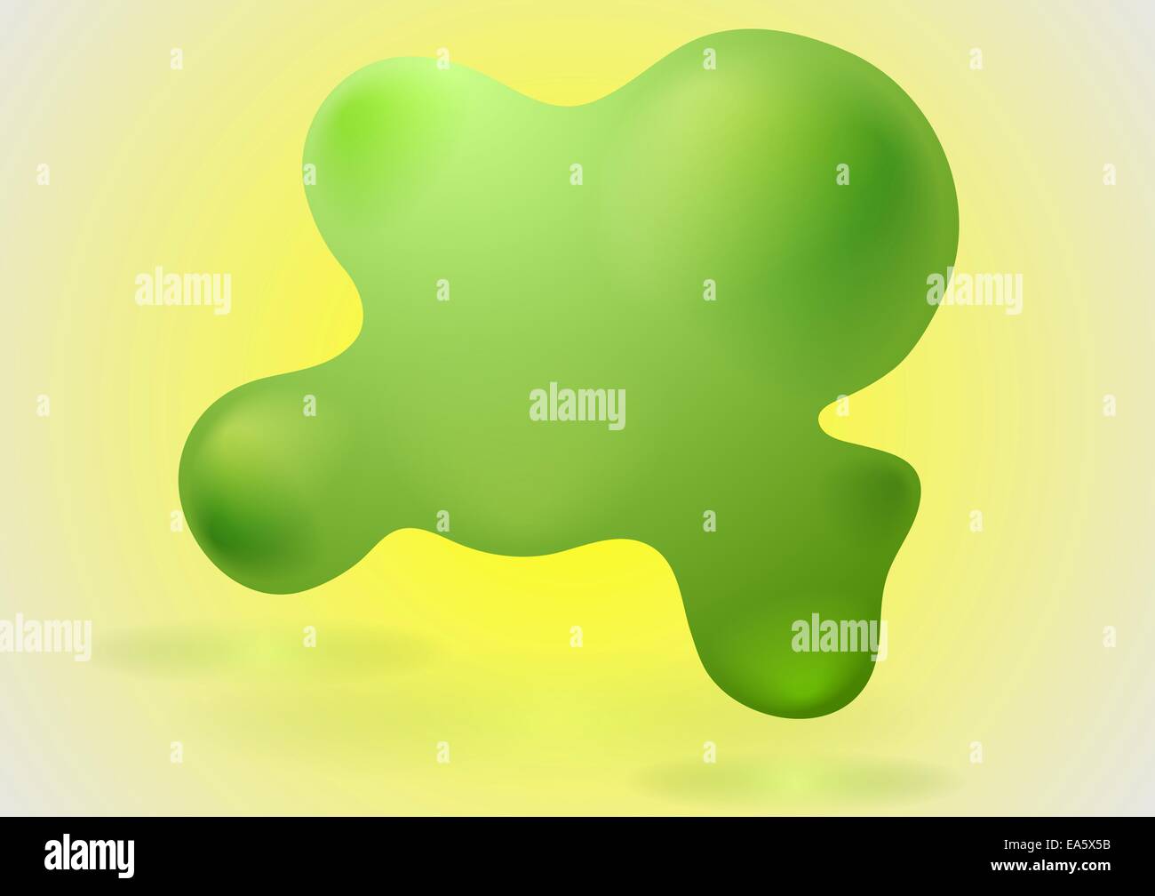 Abstract green shape Stock Photo - Alamy