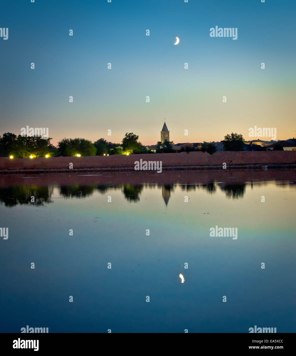 Calm sea town hi-res stock photography and images - Alamy