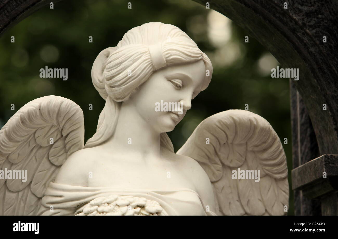 Women angel face hi-res stock photography and images - Alamy