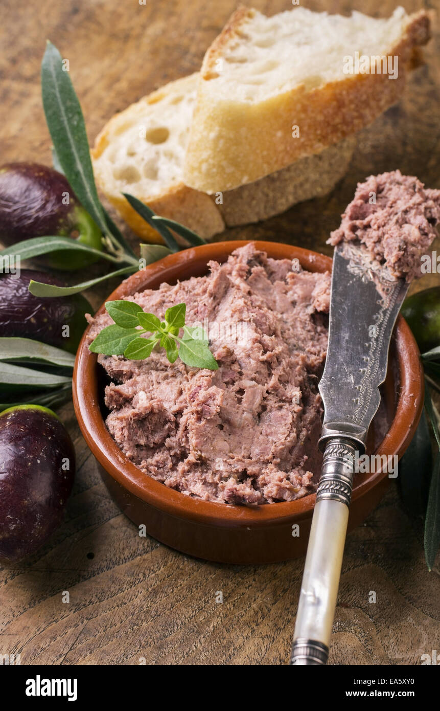 Meat paste pate hi-res stock photography and images - Alamy