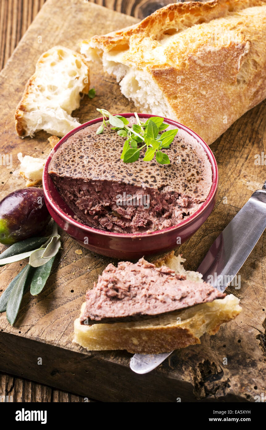 Baked pate hi-res stock photography and images - Alamy