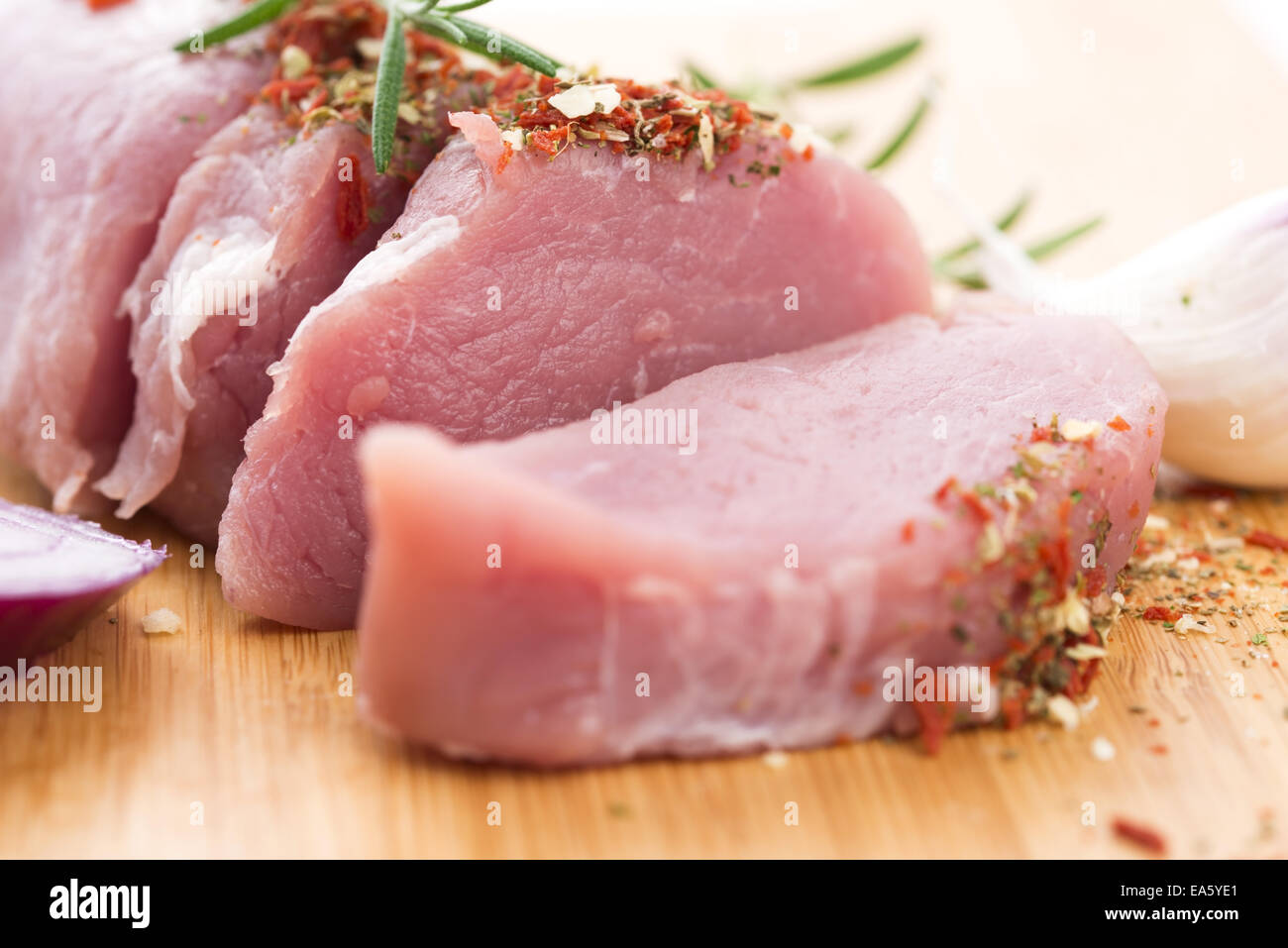 Fillet of pork Stock Photo - Alamy