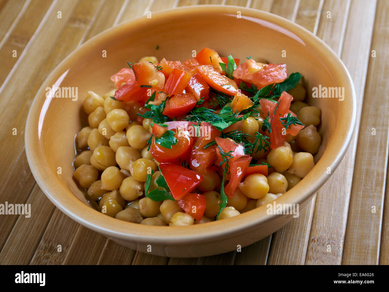 Lebanese Chickpea Balila Stock Photo - Alamy