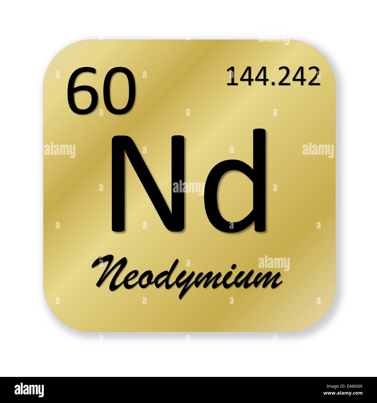 Neodymium atom hi-res stock photography and images - Alamy