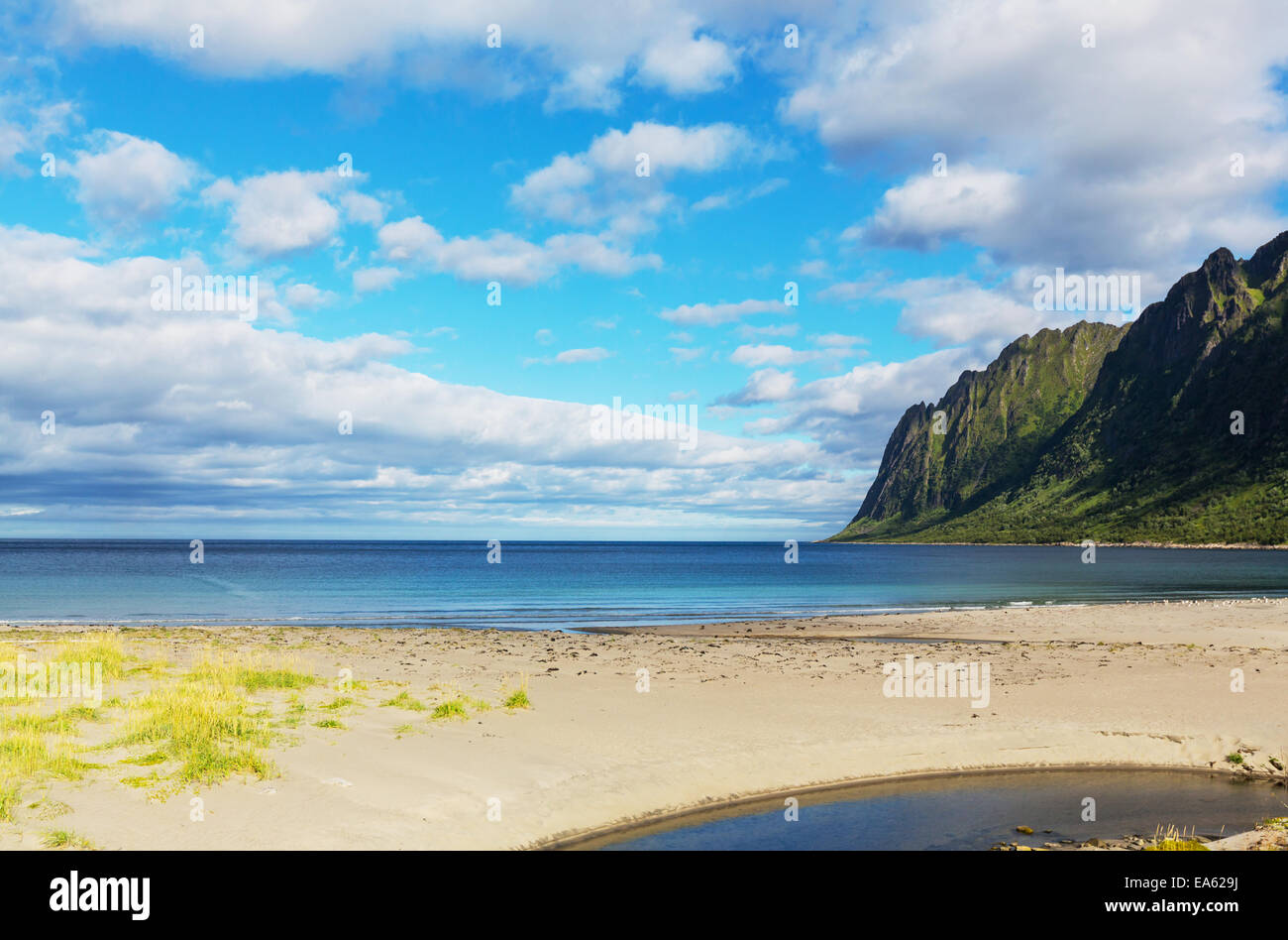 Mountain walking senja hi-res stock photography and images - Alamy