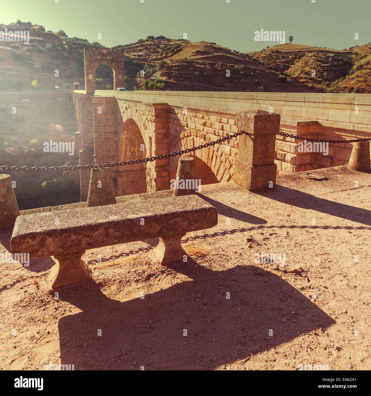 Bridge in Spain Stock Photo - Alamy