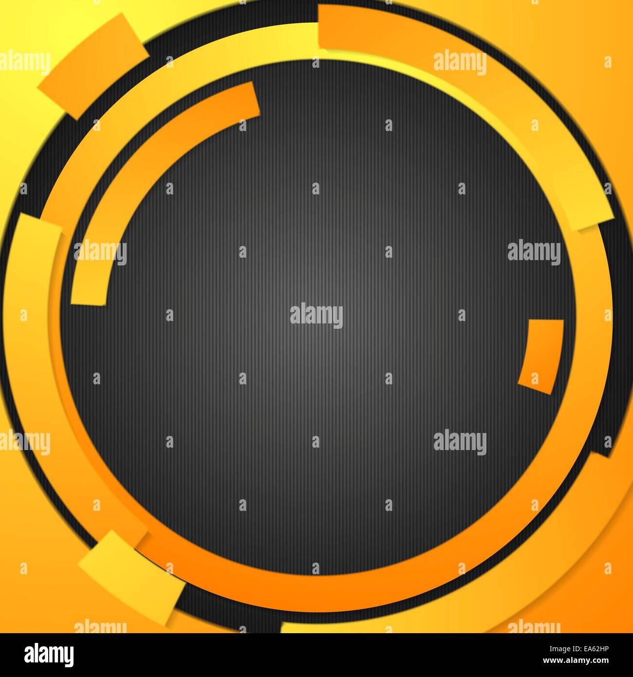 Abstract orange tech elements background Stock Photo - Alamy
