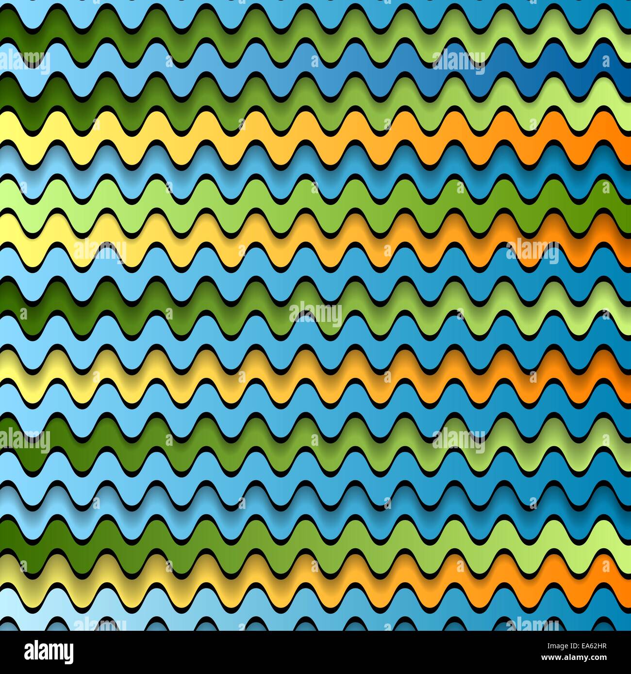 Abstract colorful waves hi-res stock photography and images - Alamy