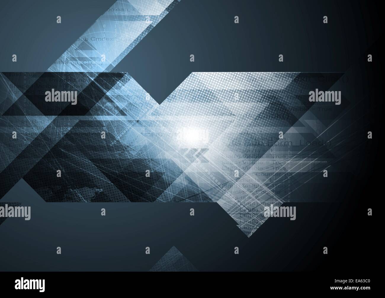 Dark tech abstract background Stock Photo - Alamy