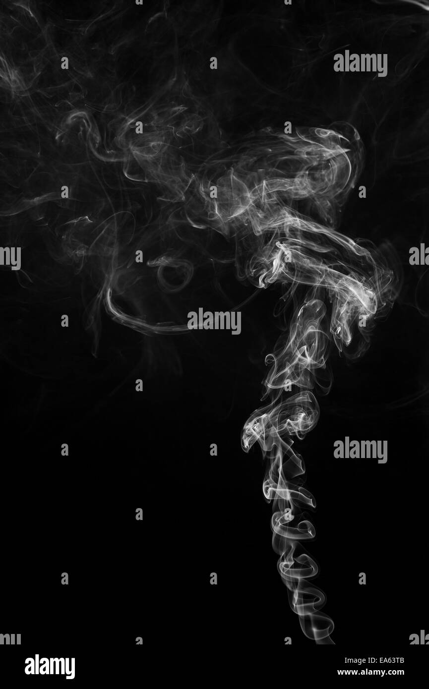 Smoke smokey Black and White Stock Photos & Images - Alamy