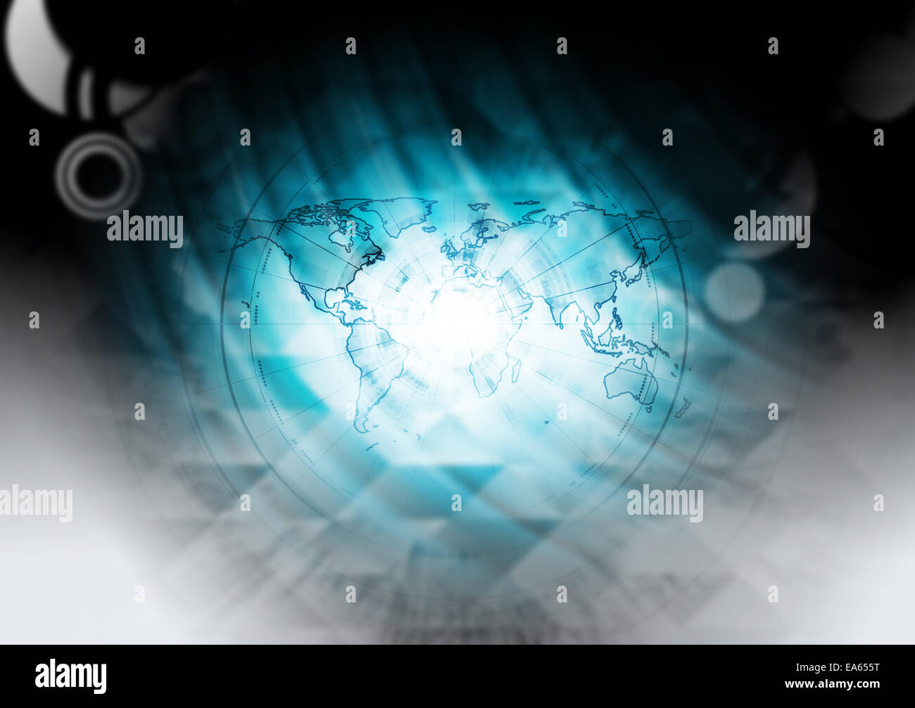 Abstract blurred tech background Stock Photo - Alamy