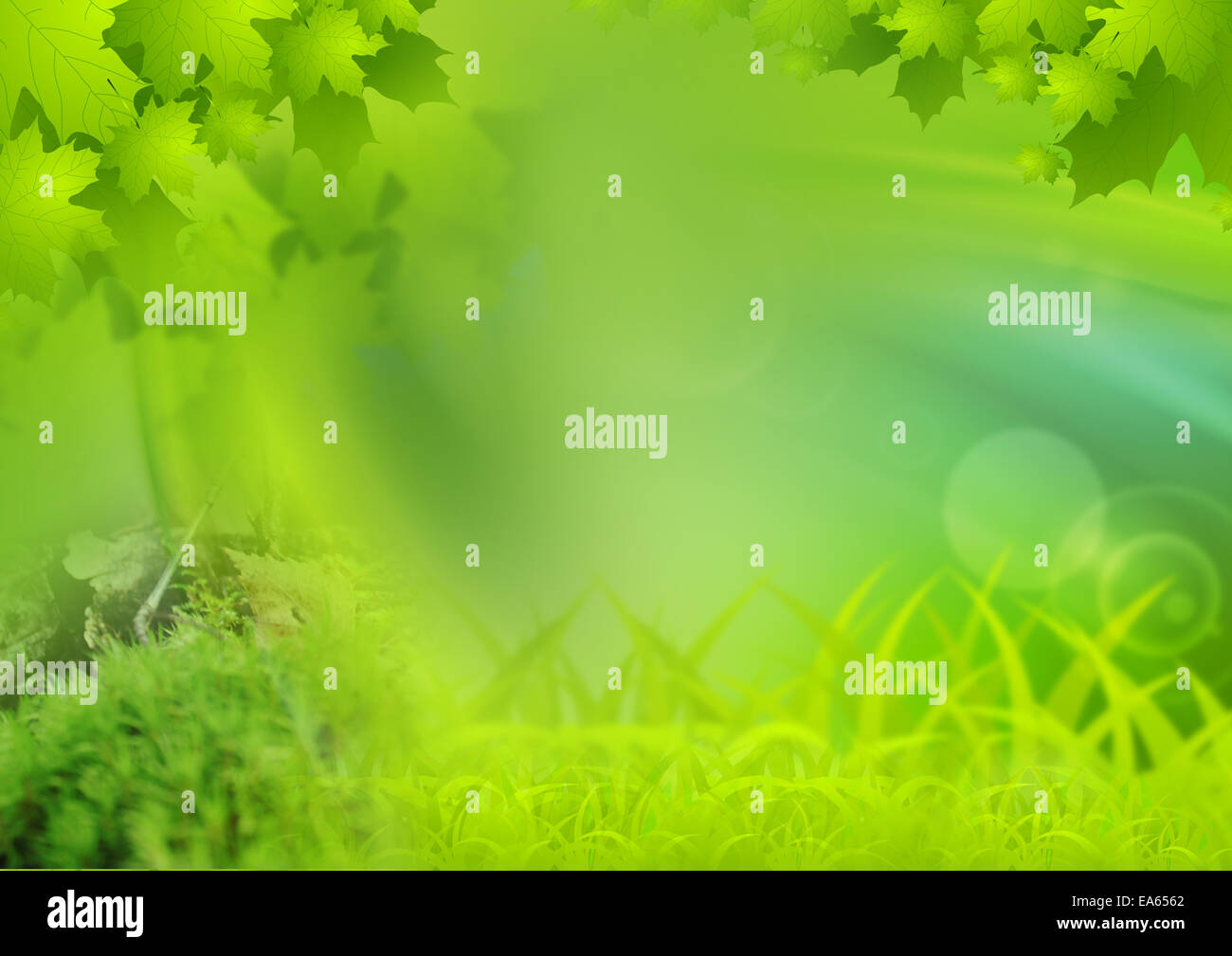 Abstract summer design Stock Photo - Alamy