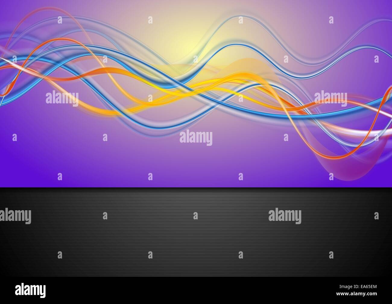 Colorful abstract background waves hi-res stock photography and images - Alamy