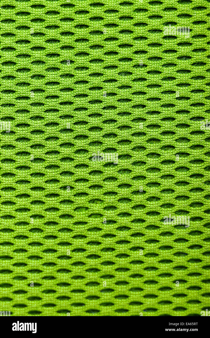 synthetic green cloth. grid closeup. macro Stock Photo - Alamy