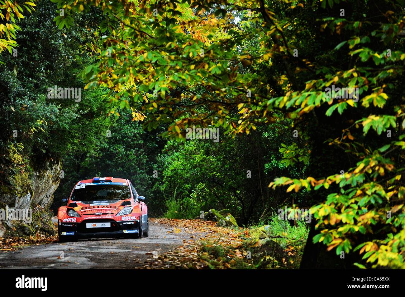 Corsica. 07th Nov, 2014. ERC Rally of Corsica, event 11 of the European ...