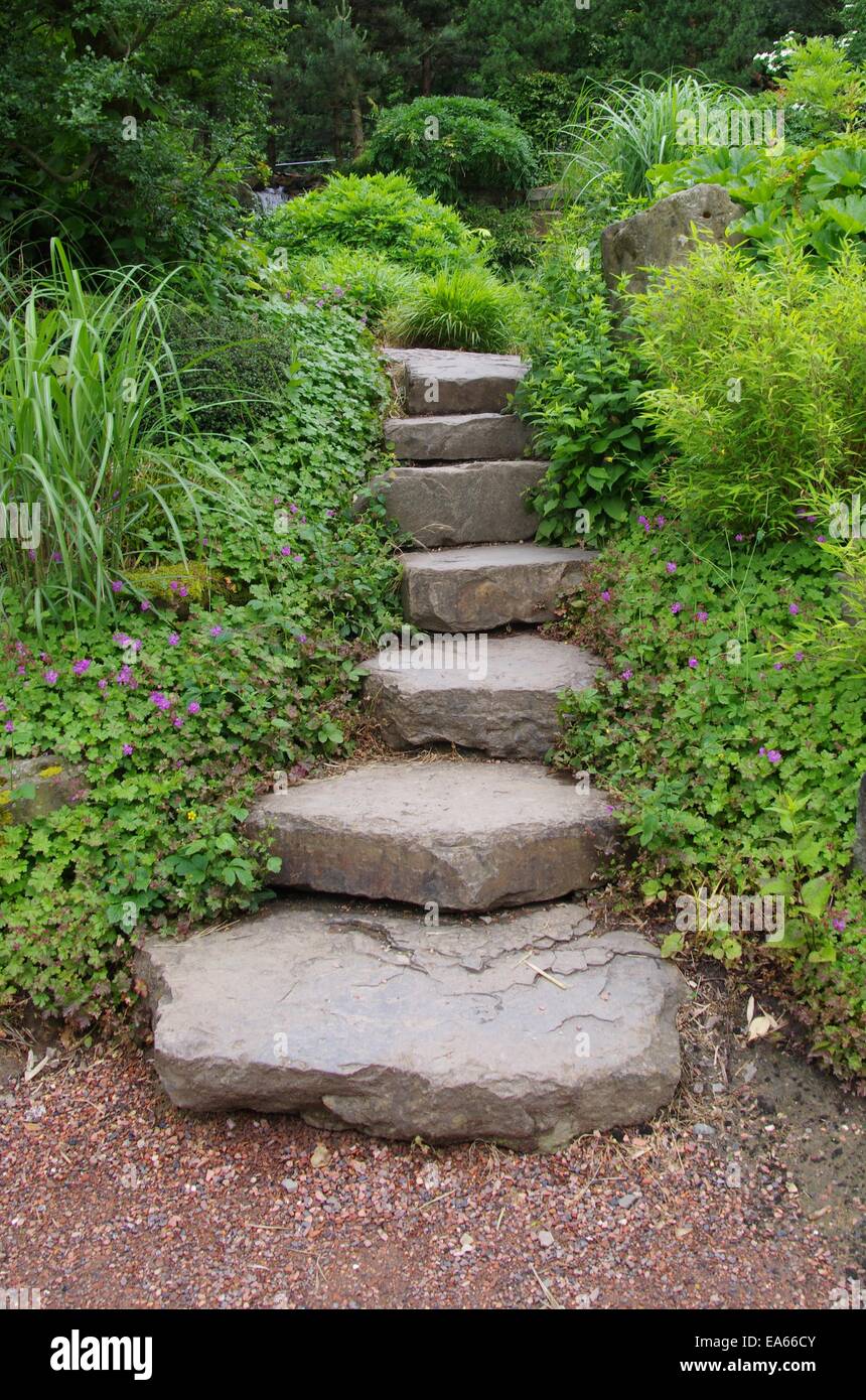 Zen stairs hi-res stock photography and images - Alamy