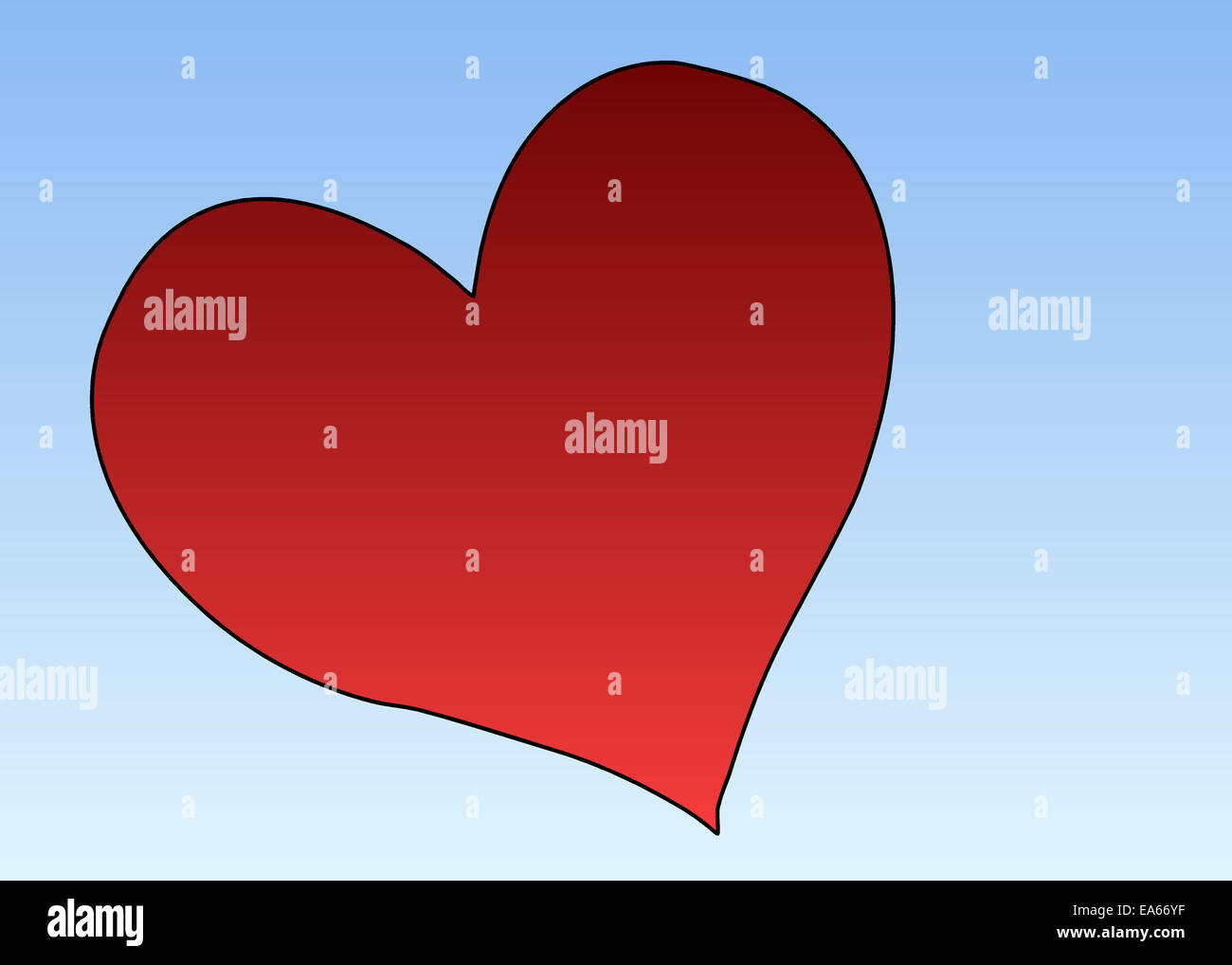 Digital heart shapes hi-res stock photography and images - Alamy