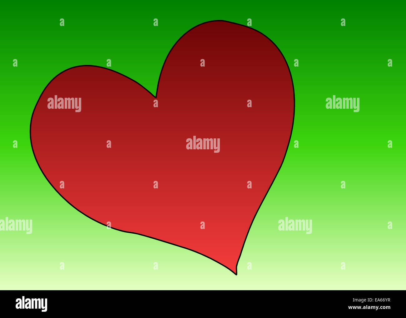 Digital heart shapes hi-res stock photography and images - Alamy