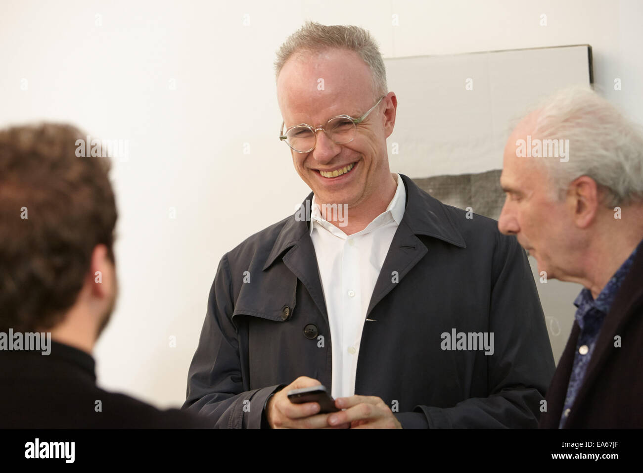 Turin, Italy. 6th Nov, 2014. Artissima 2014, Hans Ulrich Obrist, art ...