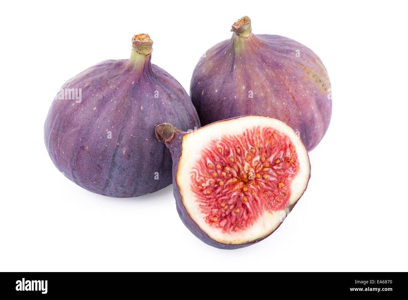 Figs Fruit isolated on white Stock Photo - Alamy
