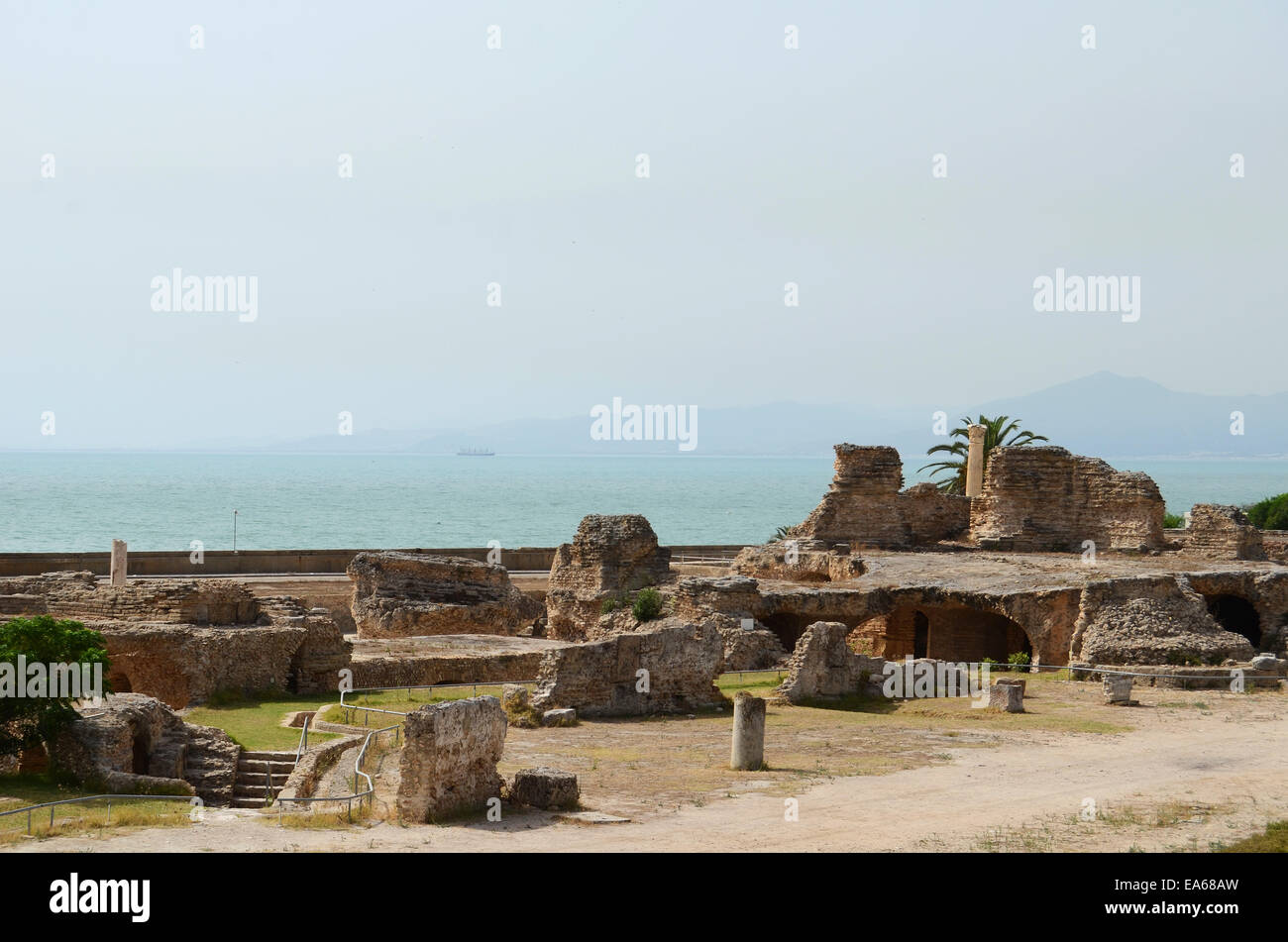 Carthage ancient roman column hi-res stock photography and images - Alamy