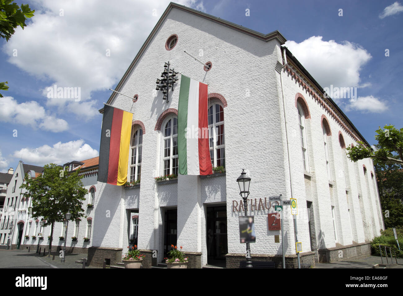 Town hall in Xanten, Germany Stock Photo - Alamy