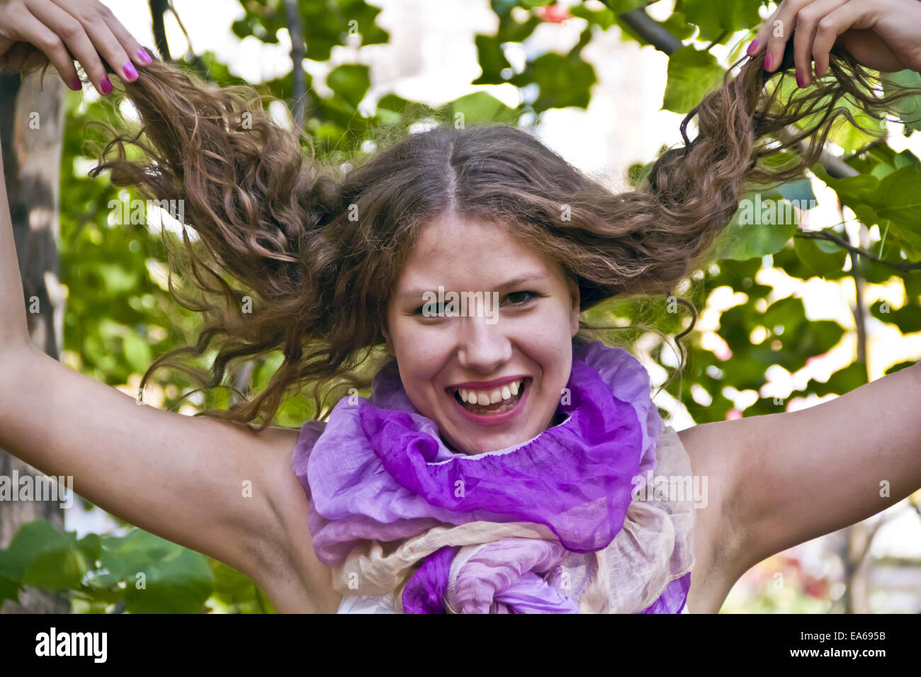 Girl lady female woman hi-res stock photography and images - Alamy