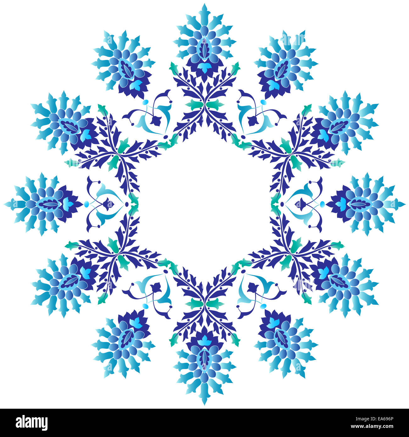 Ottoman motifs design series seventy four Stock Photo - Alamy