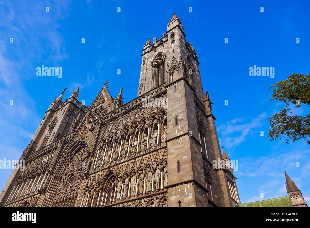 Trondhjem cathedral hi-res stock photography and images - Alamy