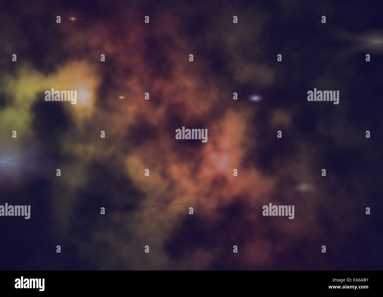 Being shone nebula Stock Photo - Alamy